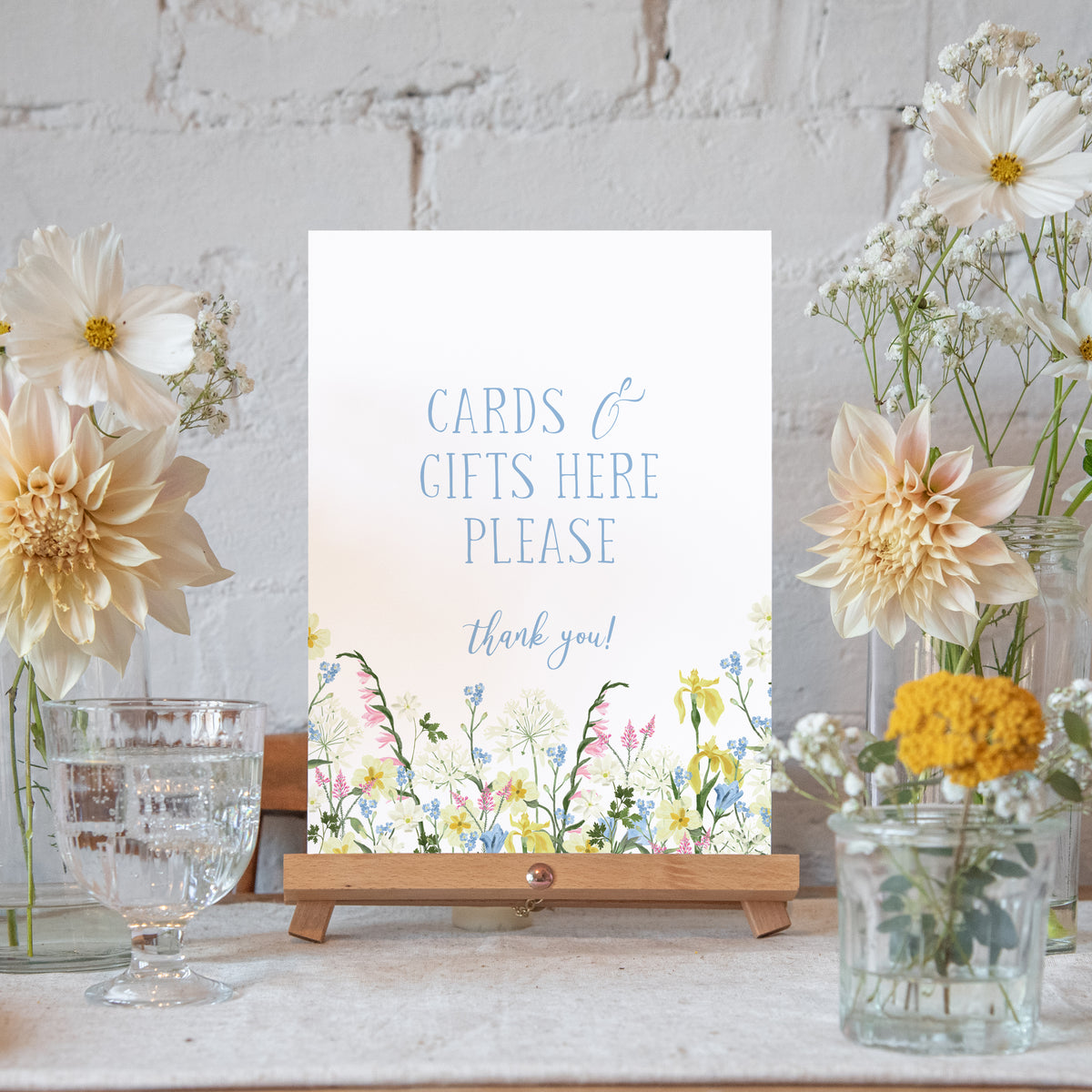 Wildflower Cards & Gifts Here Sign – Manta Makes